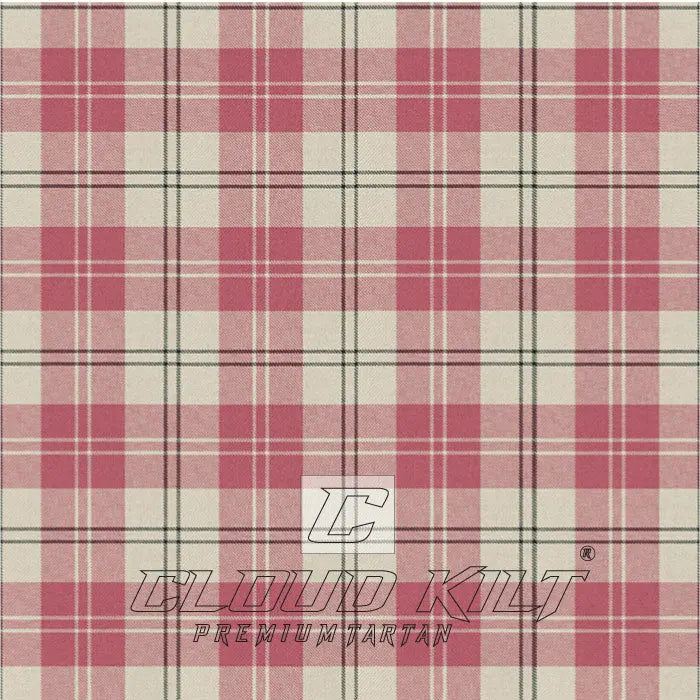Ailsa Pink Premium Tartan Kilt | High-Quality- CLOUD KILT