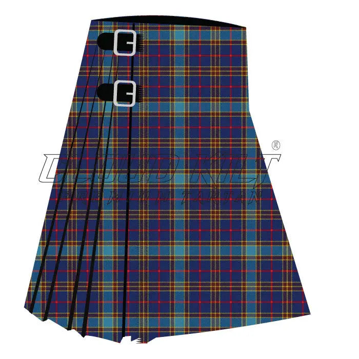 Balfour Blue Premium Tartan Kilt | High-Quality - CLOUD KILT