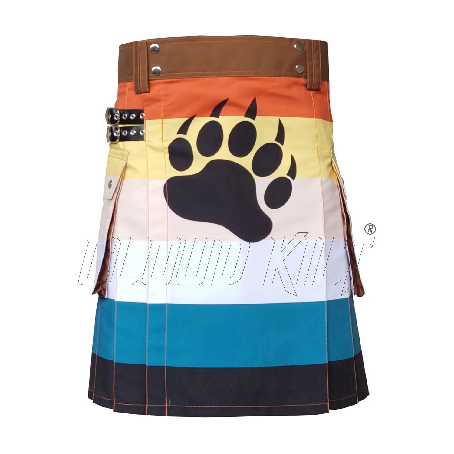 Flag Kilts |Bold Style Wear Your Pride - CLOUD KILT