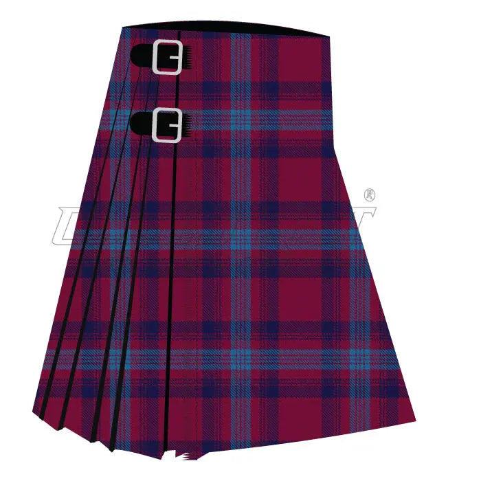 Bennet Premium Tartan Kilt | High-Quality - CLOUD KILT