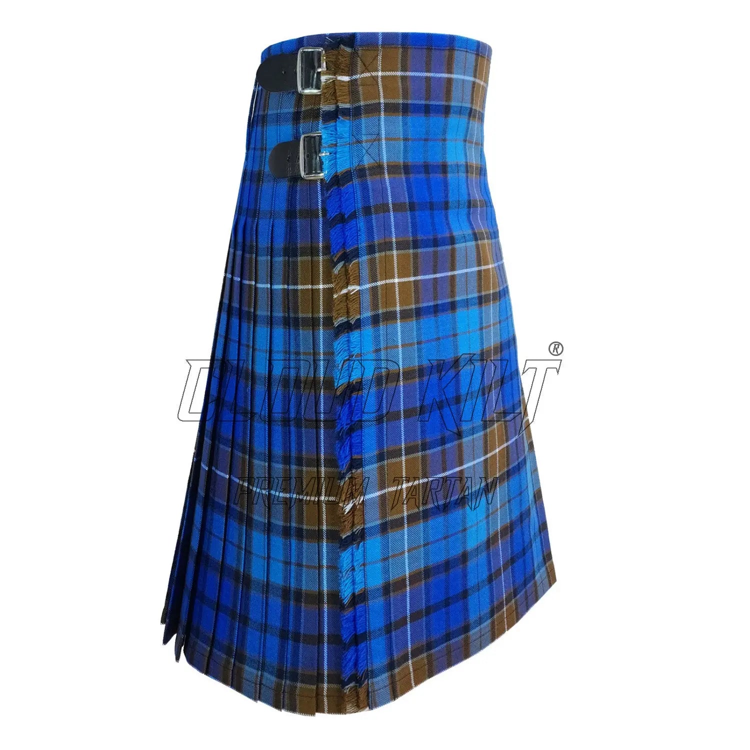 Buchanan Blue Tartan Kilt For Men - CLOUD KILT