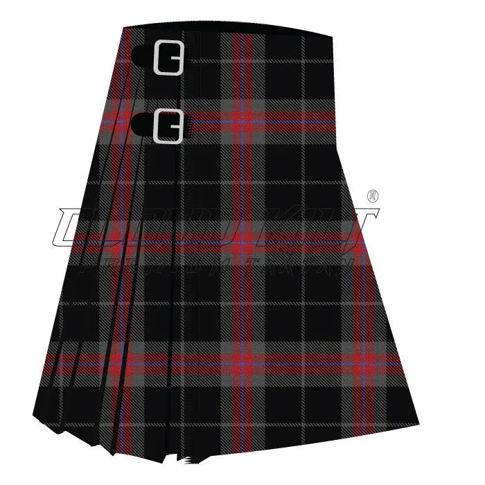 Calgary Firefighters Tartan | High-Quality Kilt- CLOUD KILT