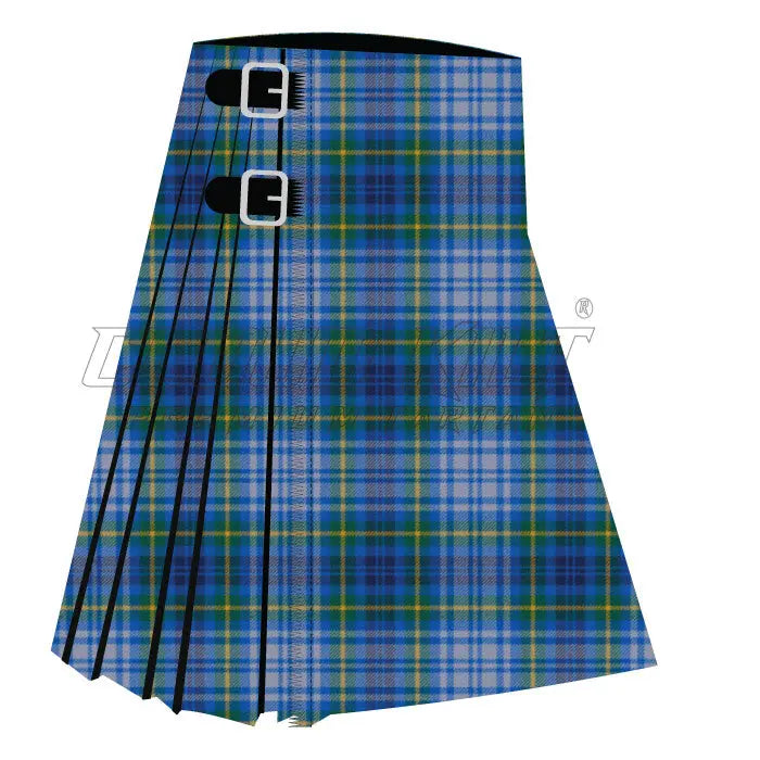 Calgary Two Tartan | High-Quality Kilt - CLOUD KILT