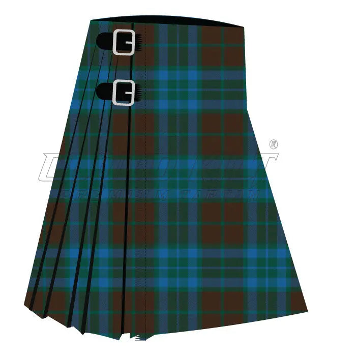 Canadian Fancy Tartan | High-Quality Kilt- CLOUD KILT