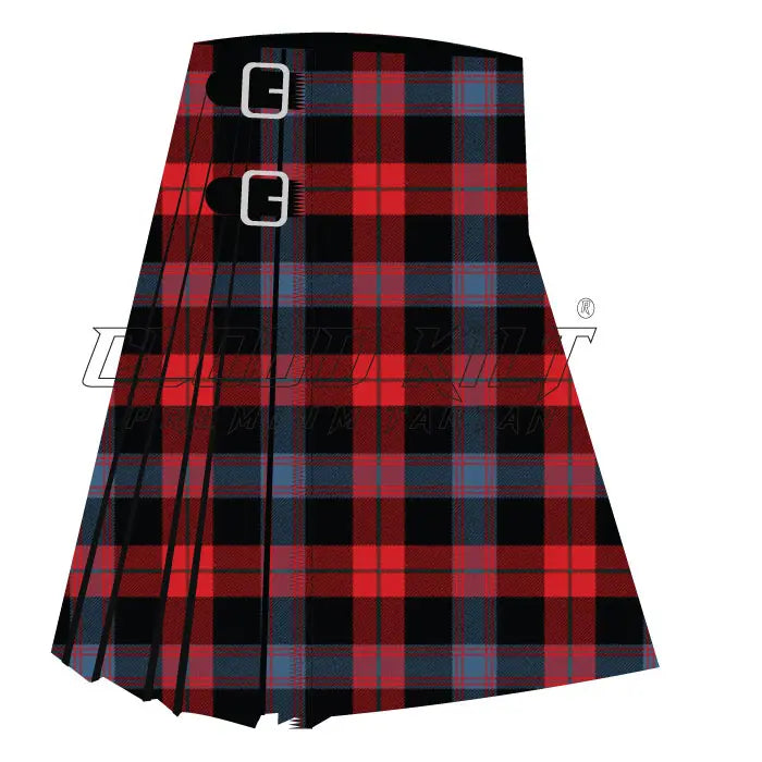 Carson Red Tartan | High-Quality Kilt - CLOUD KILT