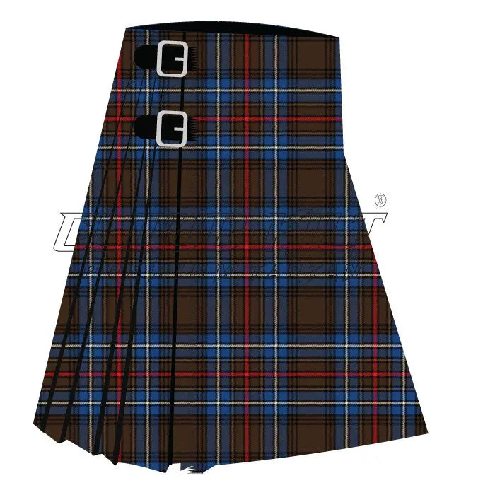 Cockburn Brown Tartan | High-Quality Kilt - CLOUD KILT – CLOUD KILT®