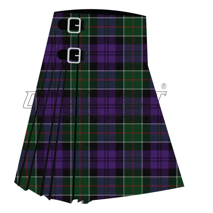 Colquhoun Modern Green Purple Tartan | High-Quality - CLOUD KILT