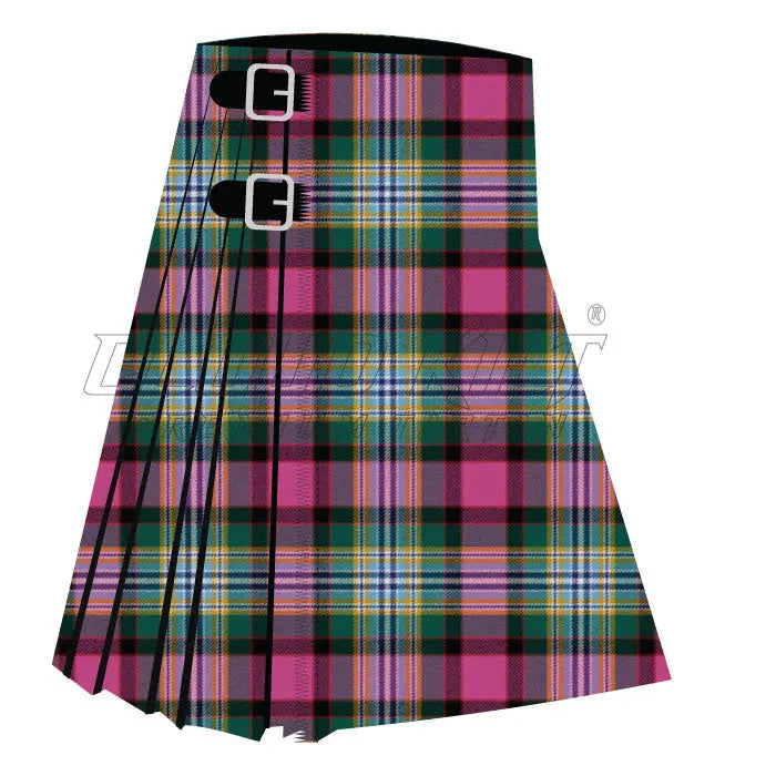 Dundee Pink Variation Modern Tartan | High-Quality - CLOUD KILT