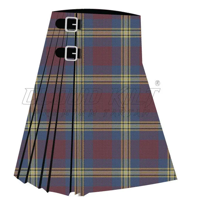 Dundhuin Gold Tartan | High-Quality Kilt - CLOUD KILT
