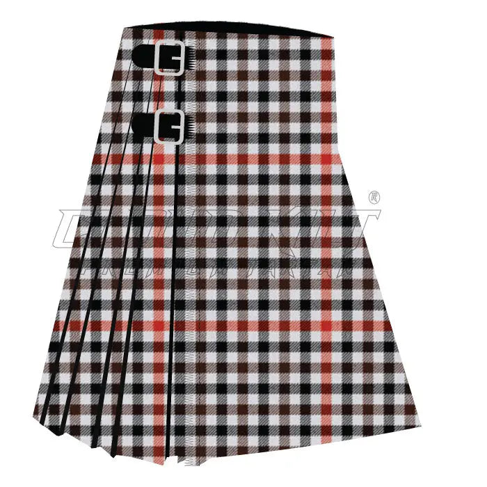 Dupplin Check Tartan | High-Qualiy Kilt- CLOUD KILT