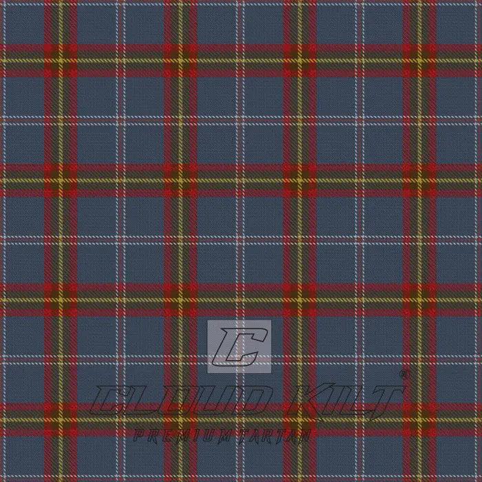 Edinburgh Fire Tartan | High-Quality Kilt - CLOUD KILT