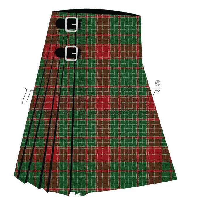 kilt shop Fraser of Castle Leathers Tartan - CLOUD KILT
