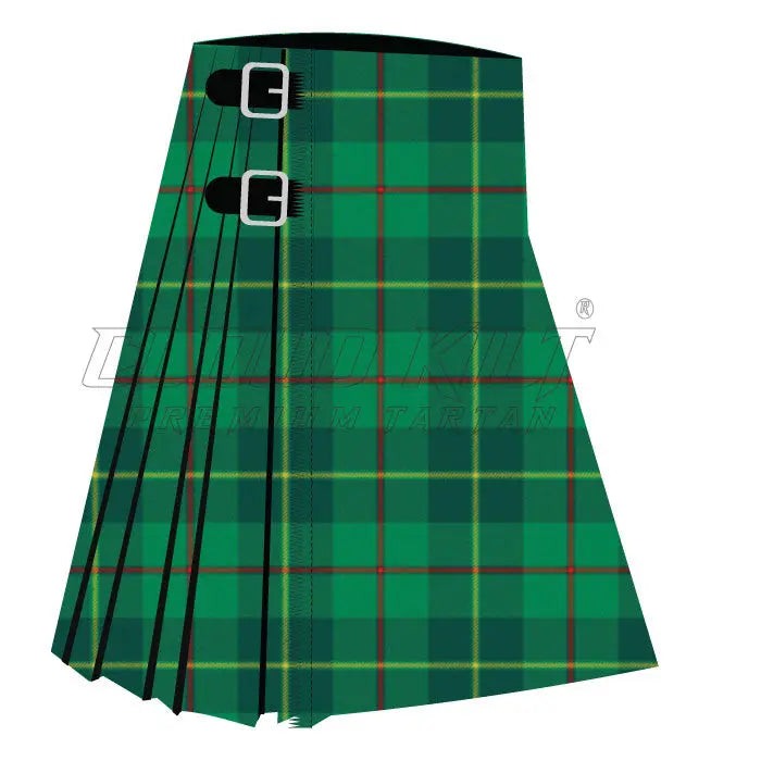 Galloway Green Tartan | High-Quality Kilt - CLOUD KILT