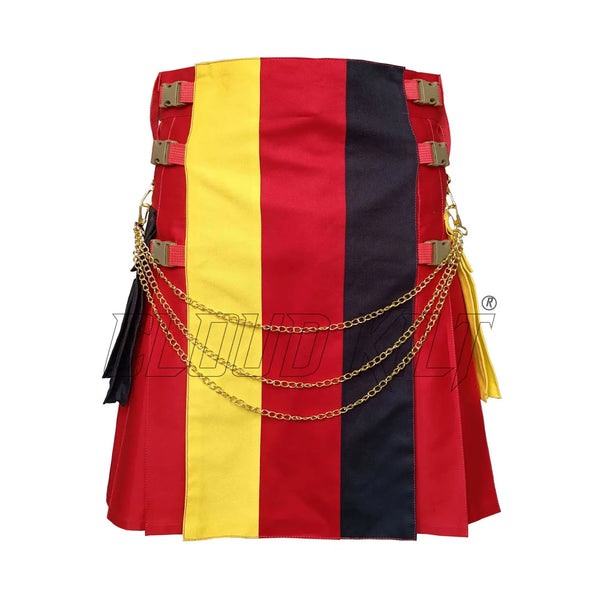 German Flag Utility Kilt | High-Quality Kilt - CLOUD KILT