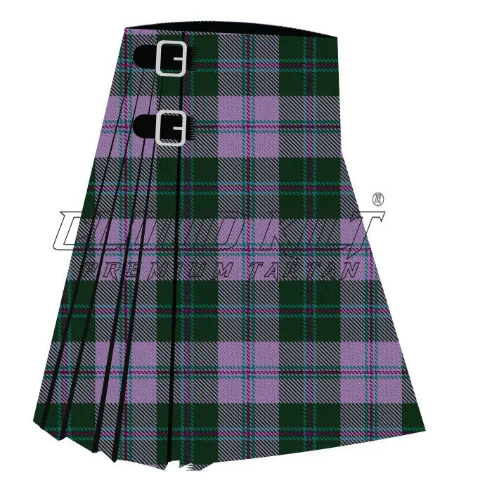 Gregan Castle Tartan | High-Quality Kilt - CLOUD KILT