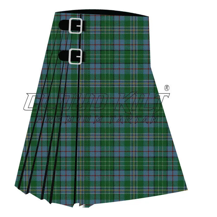 Grey Spirit Tartan | High-Quality Kilt For Men - CLOUD KILT