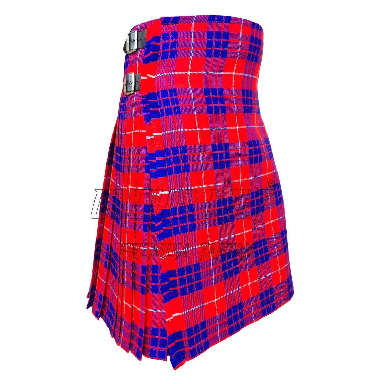 Hamilton Red Tartan Kilt For Men - CLOUD KILT
