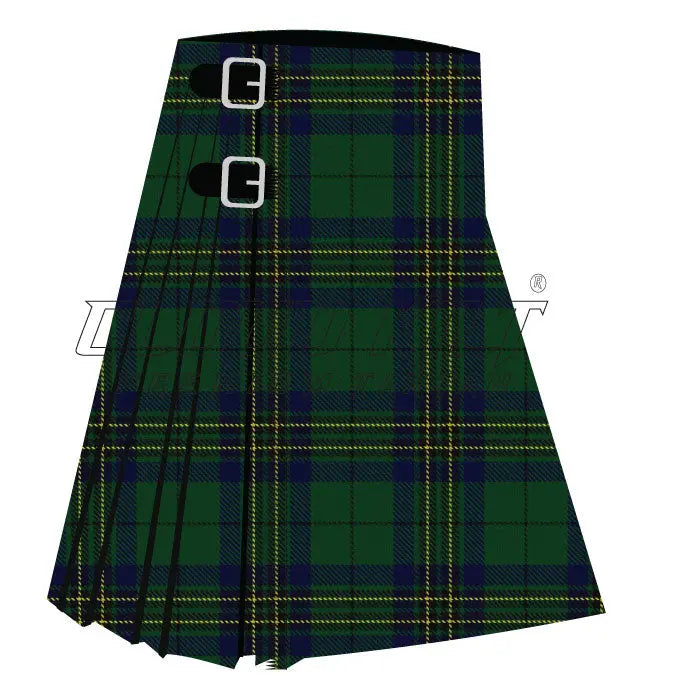 Harley Leslie Robert Premium Tartan Kilt - CLOUD KILT