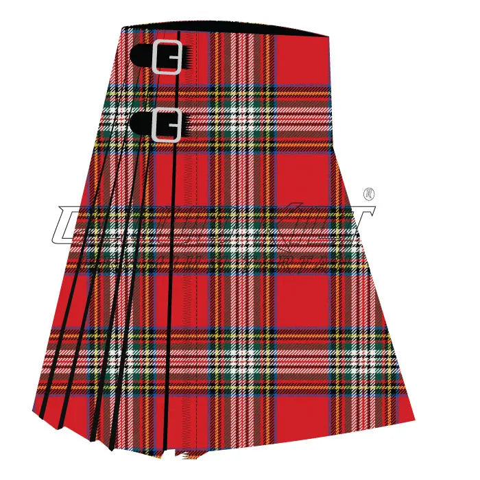 Hawick District Modern Premium Tartan Kilt - CLOUD KILT