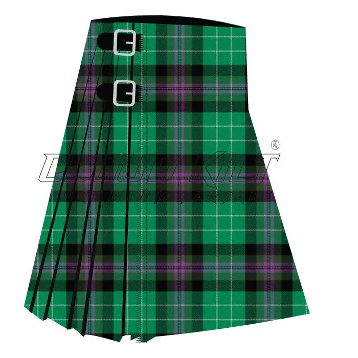 Hibernian FC Premium Tartan Kilt |High-Quality - CLOUD KILT