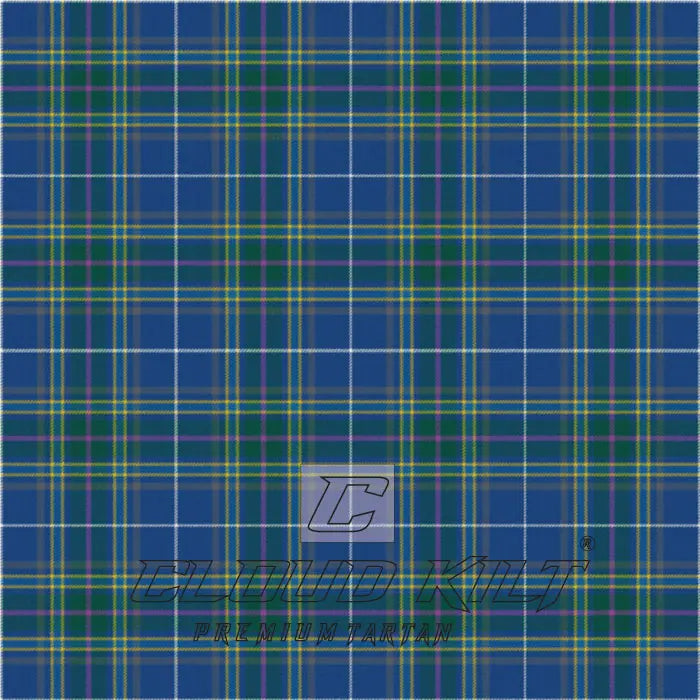 Highland Blue Premium Tartan Kilt | High-Quality - CLOUD KILT