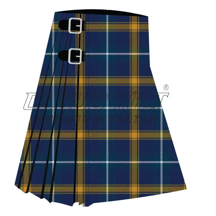 Highlands School NC Modern Premium Tartan Kilt - CLOUD KILT