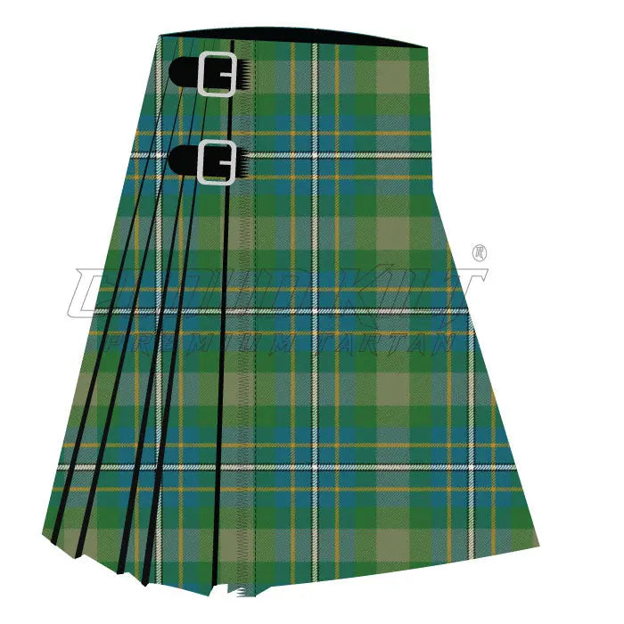 Hughes Ancient Premium Tartan Kilt | High-Quality- CLOUD KILT