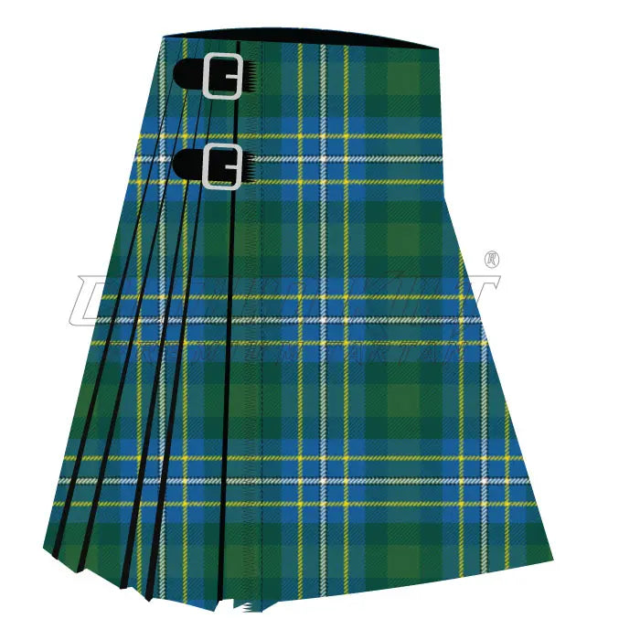 Hughes Modern Premium Tartan Kilt | High-Quality- CLOUD KILT