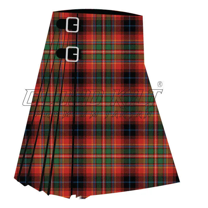 Innes Red Ancient Premium Tartan Kilt - CLOUD KILT
