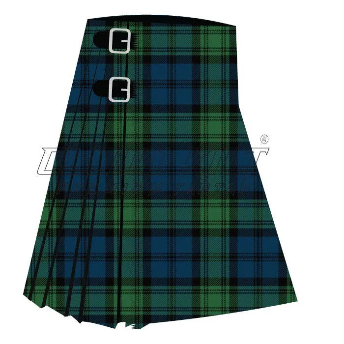 Kerr Hunting Modern Premium Tartan Kilt - CLOUD KILT