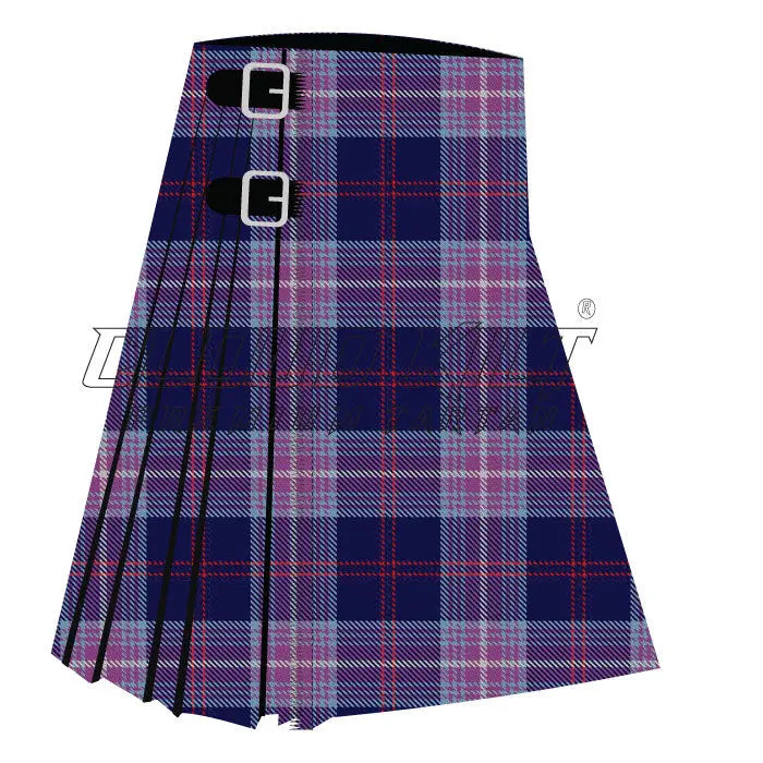 Kerrigan William George Family Premium Tartan Kilt - CLOUD KILT