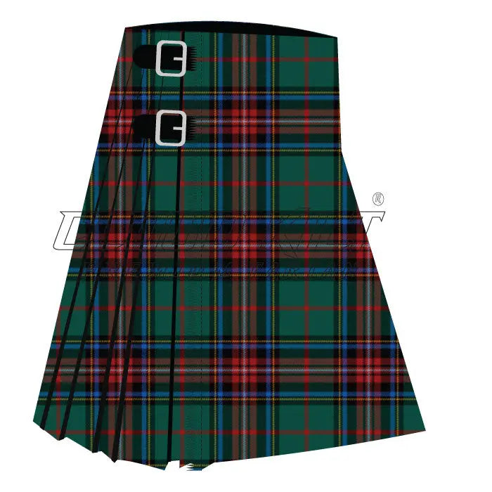 King George Nash Premium Tartan Kilt | High-Quality - CLOUD KILT