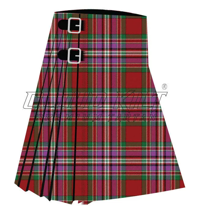 Lendrum Lyon version Ancient Premium Tartan Kilt - CLOUD KILT