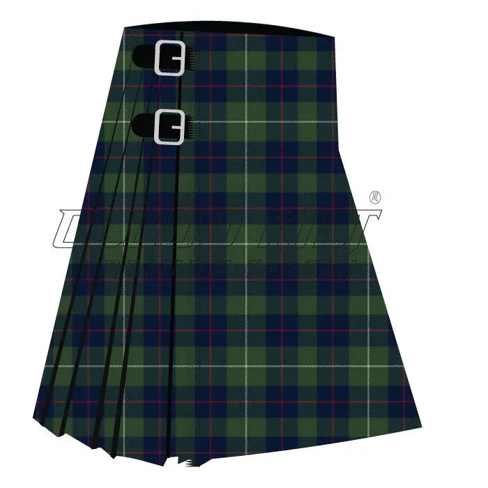 London Regiment Modern Premium Tartan Kilt - CLOUD KILT