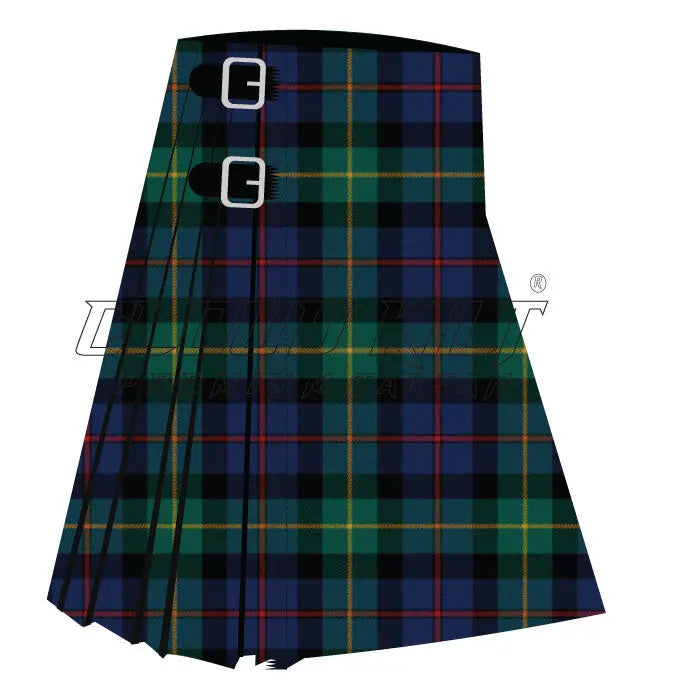Loudouns Highlanders Modern Premium Tartan Kilt - CLOUD KILT