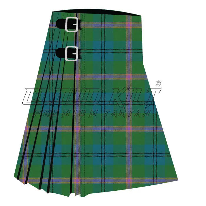 Lowry Ancient Premium Tartan Kilt | High-Quality- CLOUD KILT