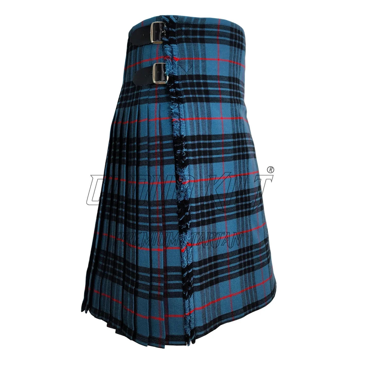 Mackay Blue Ancient Tartan Kilt For Men - CLOUD KILT