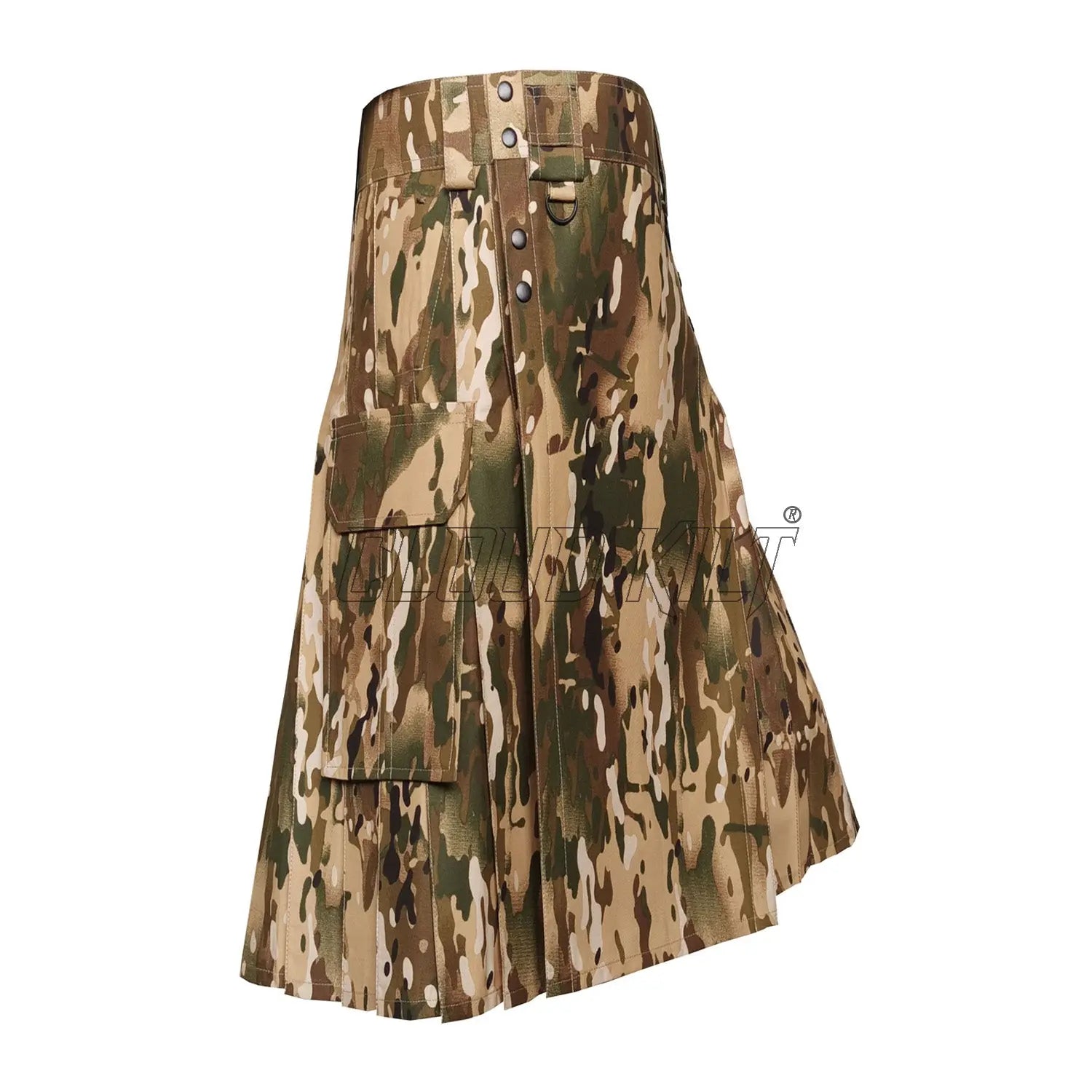 Multicam Utility Kilt For Men - CLOUD KILT