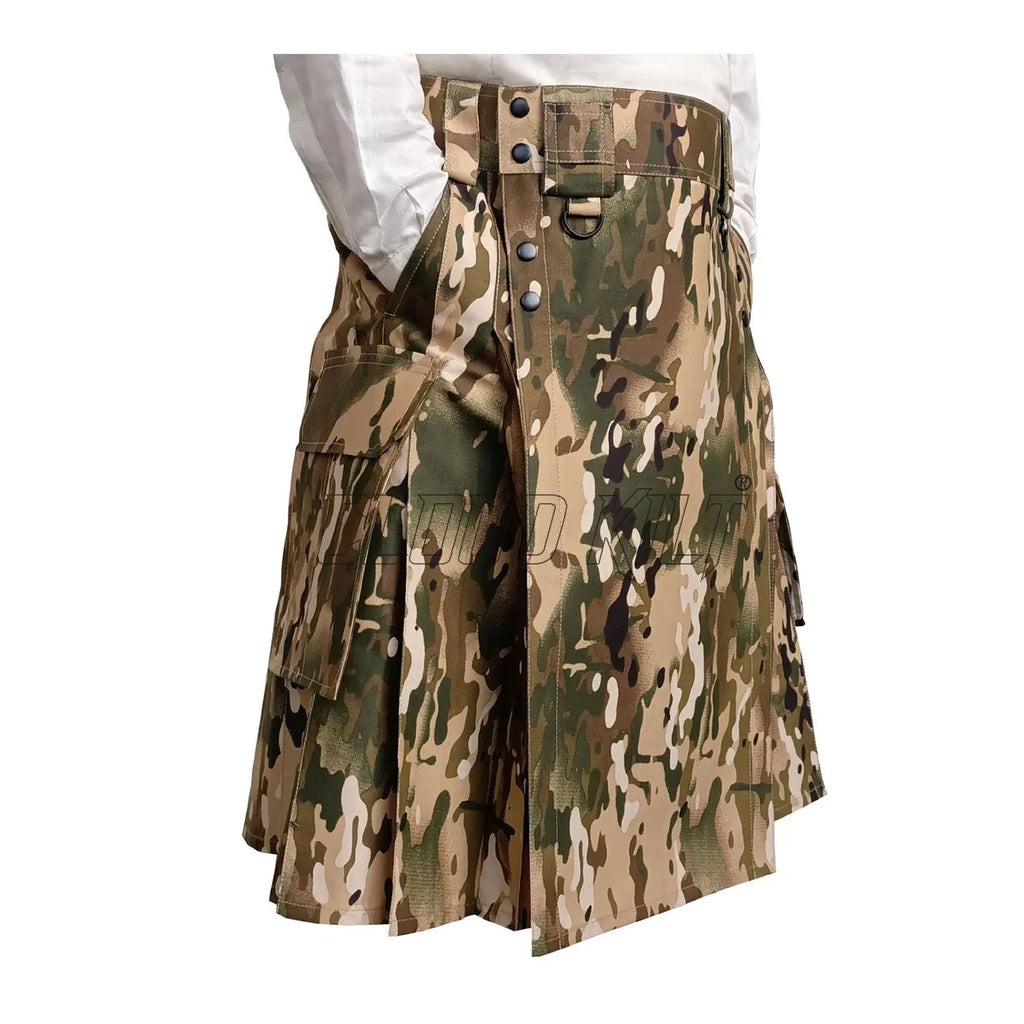 Utility Kilt For Men| Multicam Utility Kilt For Men - CLOUD KILT